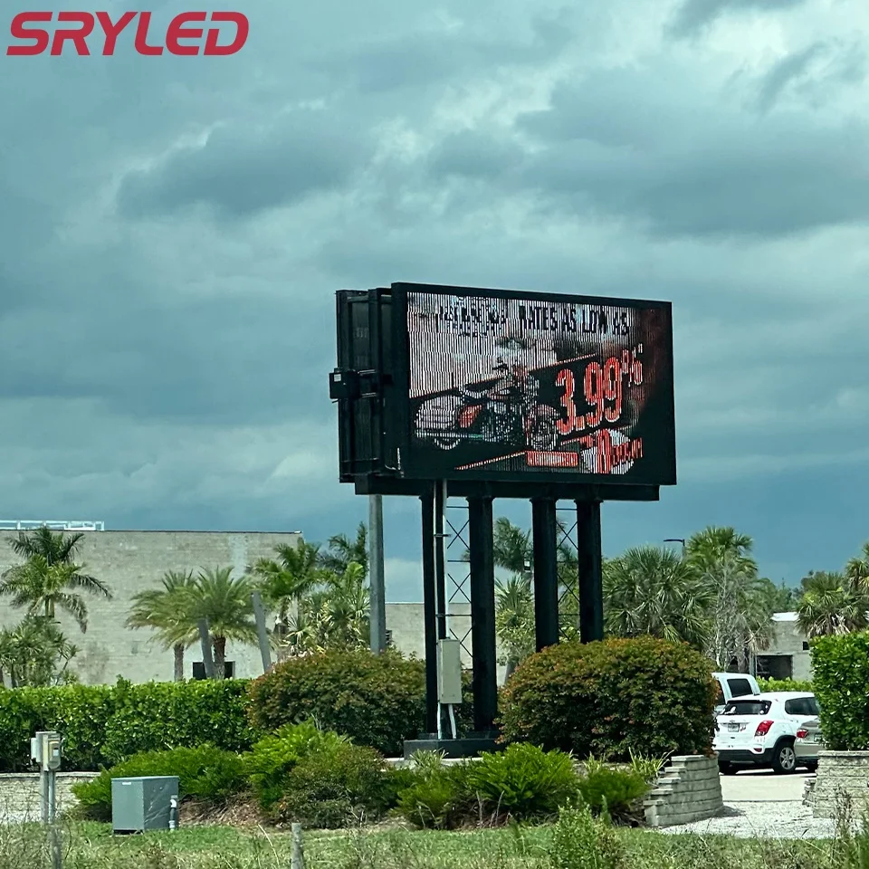 960x960 Mm Outdoor Commercial Advertising Led Digital Billboard P4 P6 ...