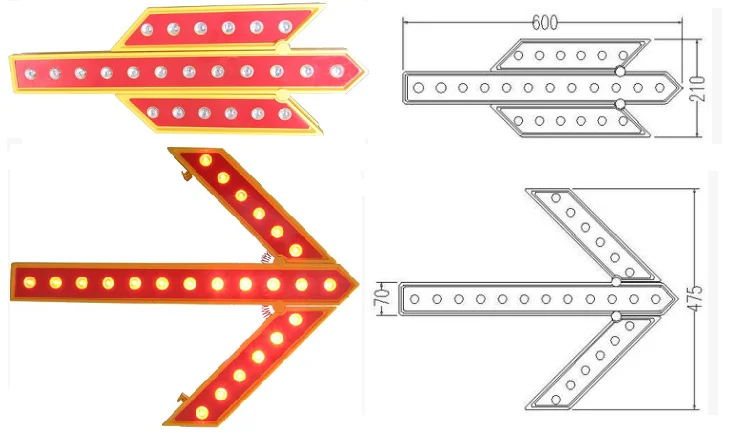 Road Safety Traffic Cone Barricade Using Red Turn Directional Guiding ...