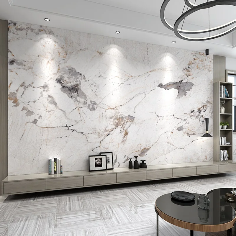 Modern Carbon Slate Marble Wall Panel 3mm Pvc Marble Decorative ...