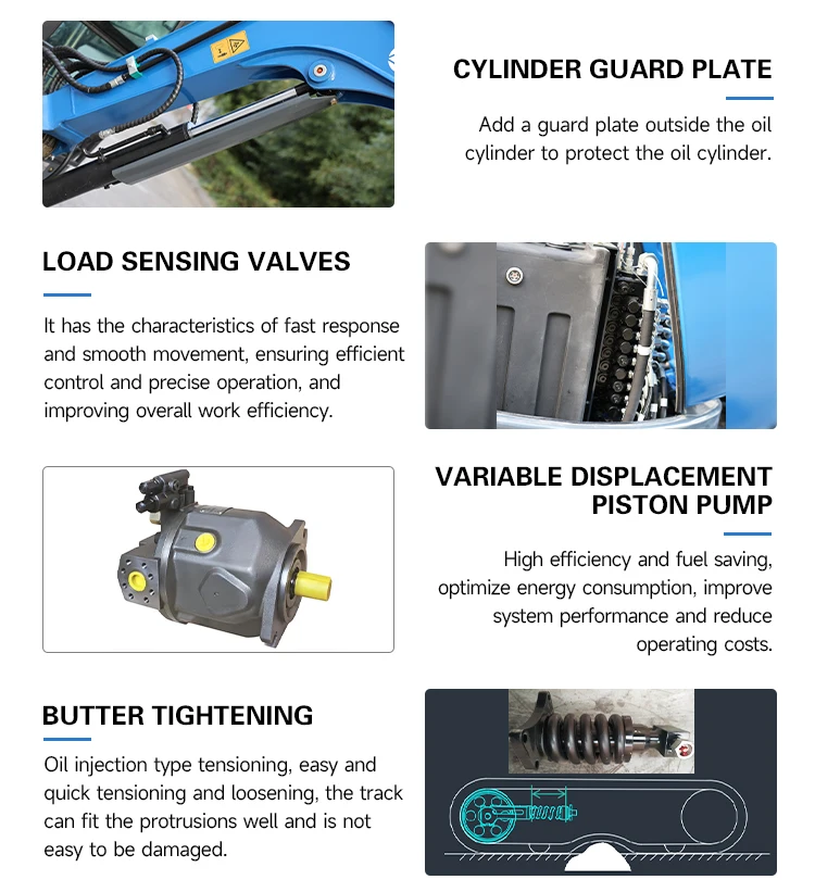 RIPPA Excavator Mini EPA Approved Micro Digger Free Shipping Minibagger ...