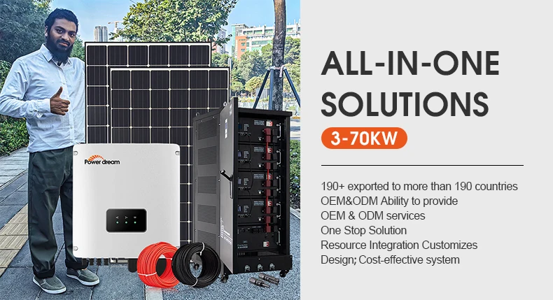Power Dream All In One Lithium Battery Cabinet 3kva Solar Energy ...