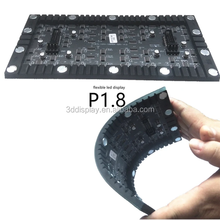 Interactive LED Time Tunnel - Flexible HD Display Technology