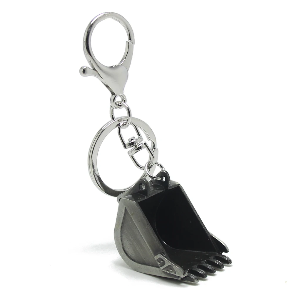 3D Excavator Bucket Keyring Machines Giveaway Gifts Metal Bulldozer ...