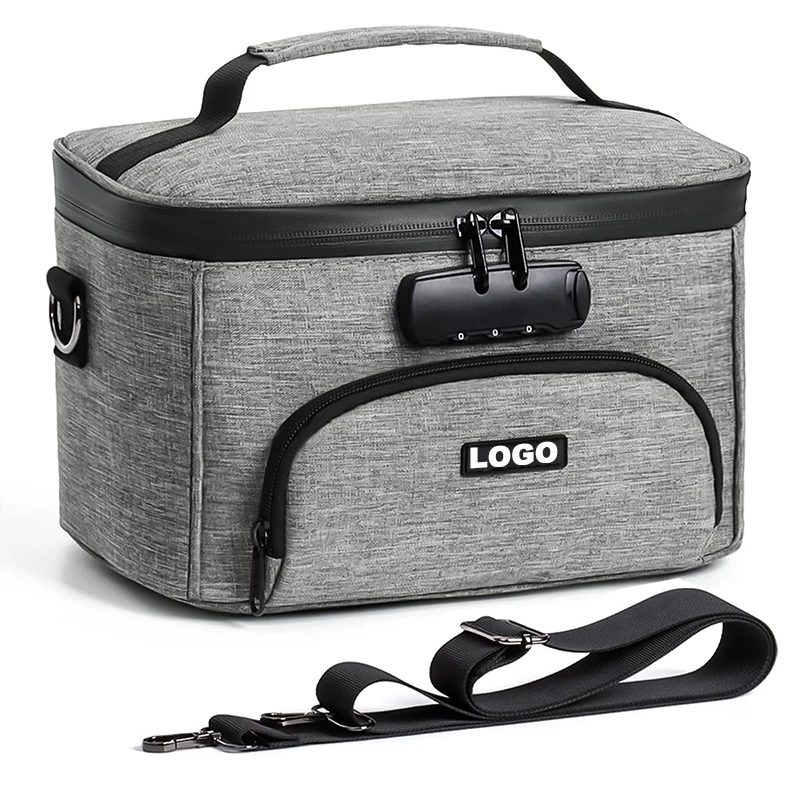 Large Storage Box with Combination Lock OdorLess Locking Bag Stylish ...