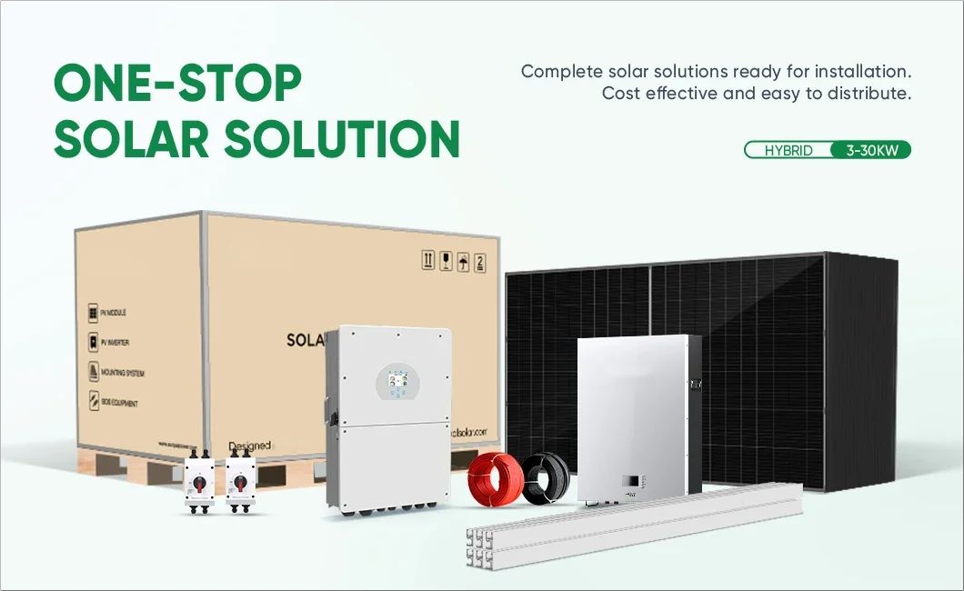 5KW Solar Panel System - Efficient Hybrid Energy Storage