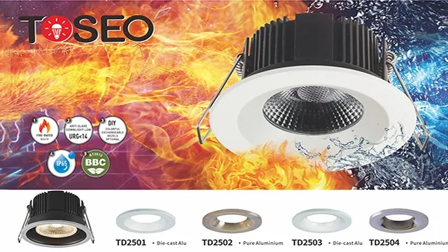Toseo Customized 11w Recessed Cob Dali Lighting Waterproof Ip65 Fire ...