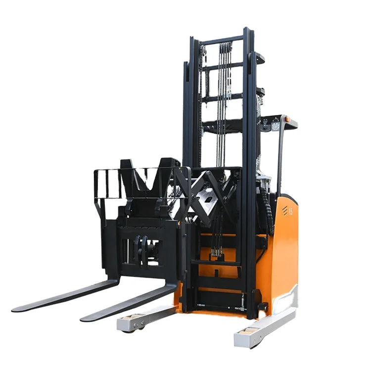 Efork Double Deep Electric Fork Lift Reach Forklift Truck Double ...