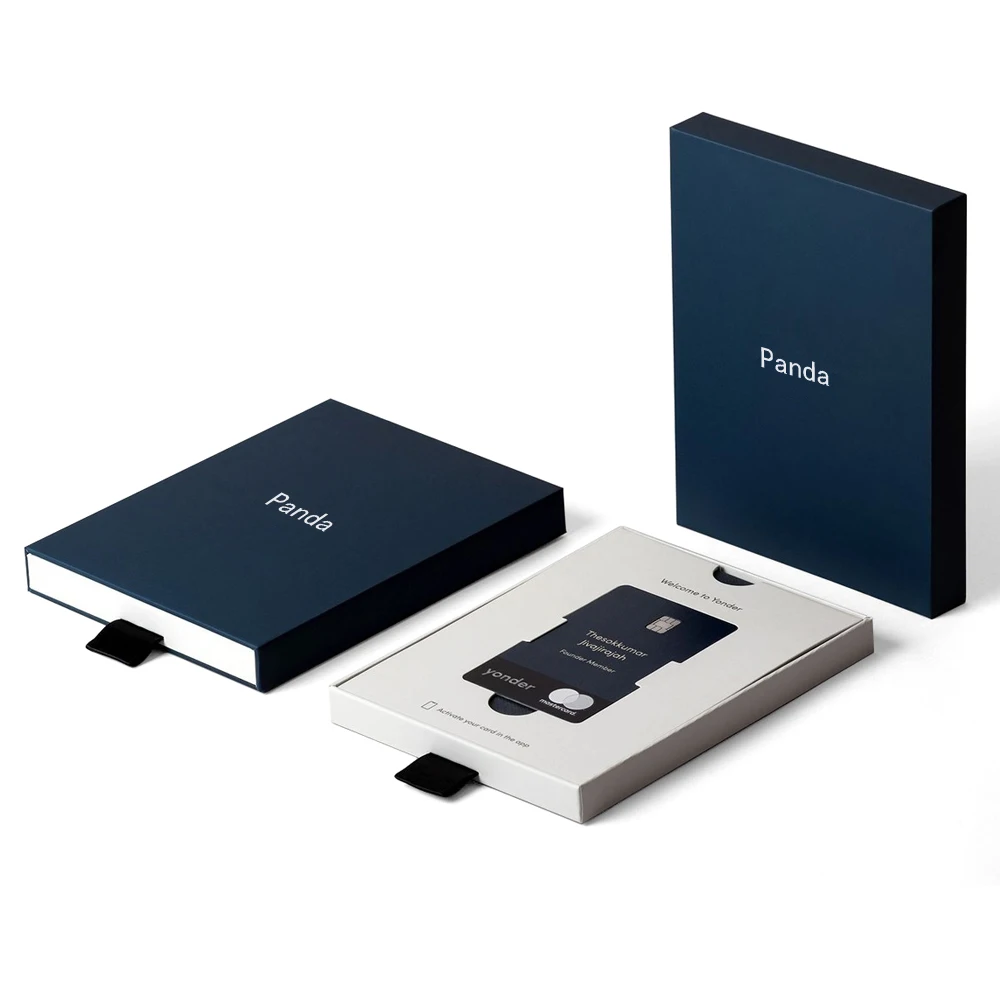 Luxury Custom Magnetic Giftcard Vip Membership Nfc Credit Gift Card Box ...