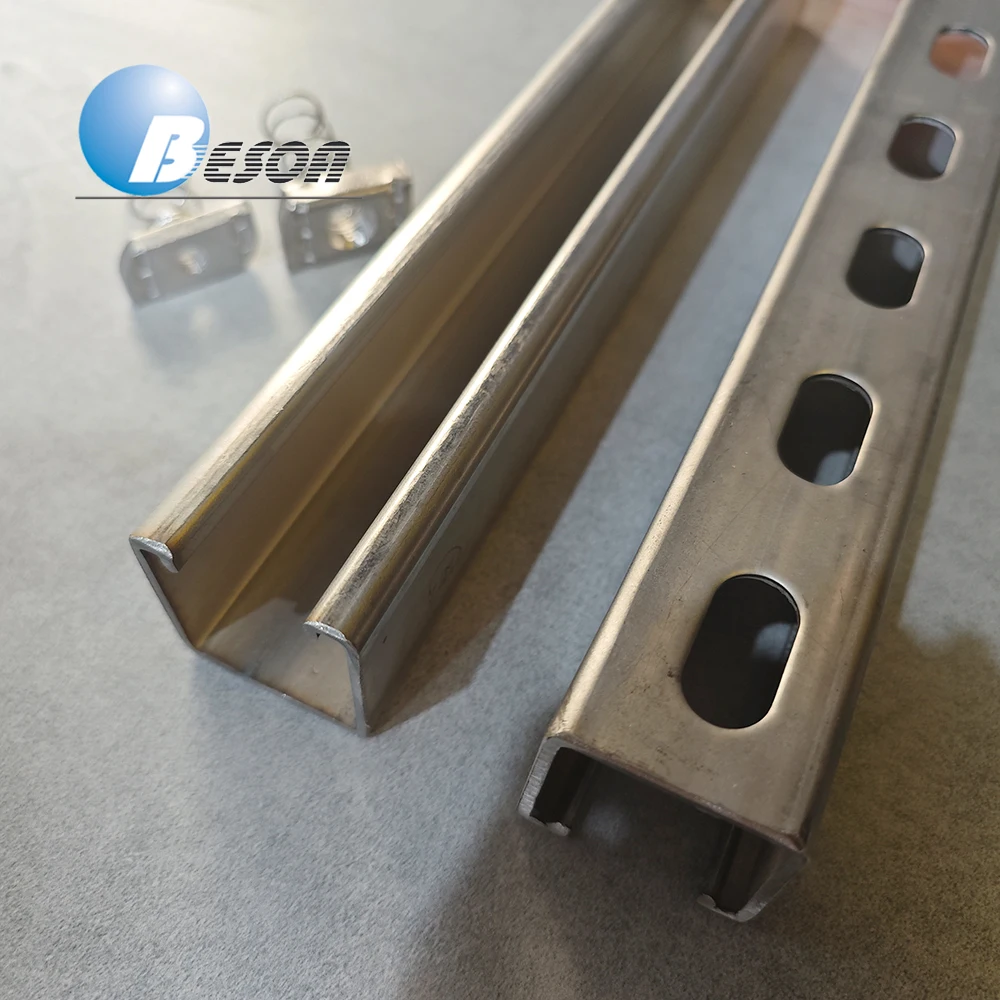 High quality made in China Unistrut Slotted Cold Formed C Strut Steel ...