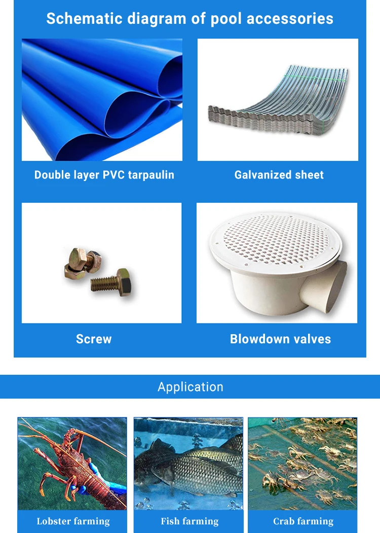 Outdoor Greenhouses Special Fish Pond Large Mobile Cistern Plastic ...