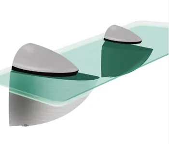 Zinc Alloy Fish Mouth Glass Clamp Glass Panel Clips Modern Bathroom ...