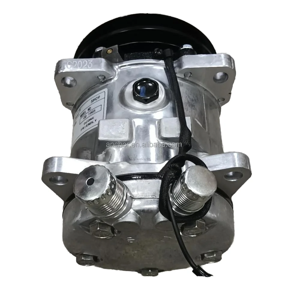 2PK 12V R134a Sanden 5H09/505 AC Compressor for Vehicle Parts ...