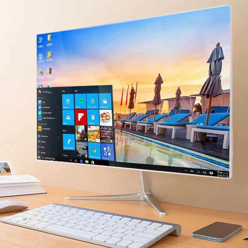 24 Inch All-in-one Computers Gamer Desk Computadora Ddr4 16gb Desktop ...