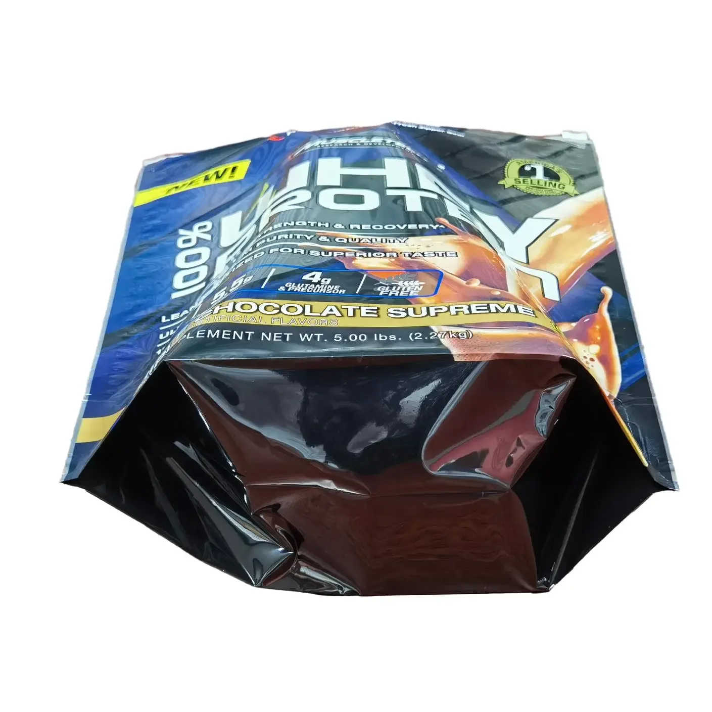 Custom Printed Whey Protein Isolate Bags - Moisture Proof