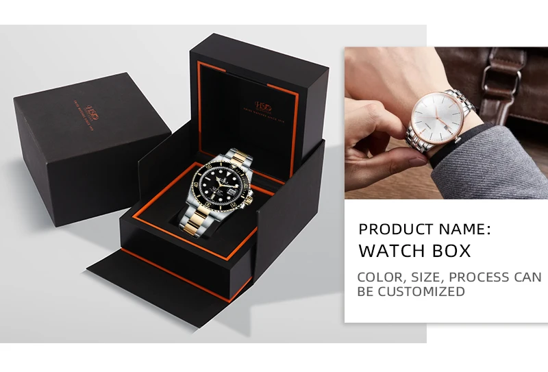 Wholesale Customize Logo Watchbox Luxury Gift Storage Case