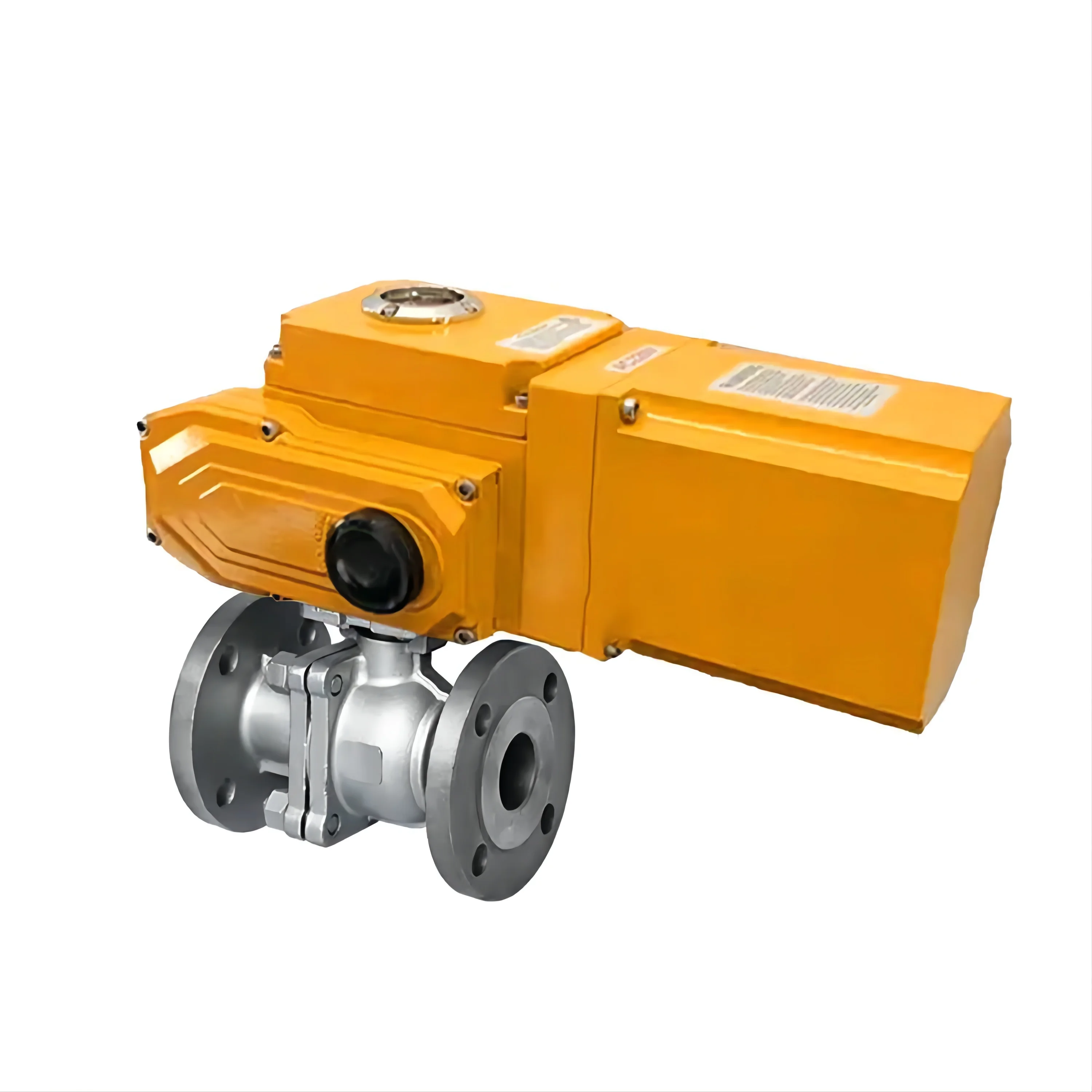 Covna Electric Actuated Valves Spring Return 2 Way Motorized Ball Valve ...