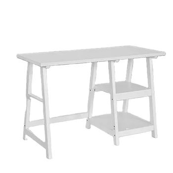 Modern Home White Mdf Computer Melamine Office Desk - Buy Melamine ...