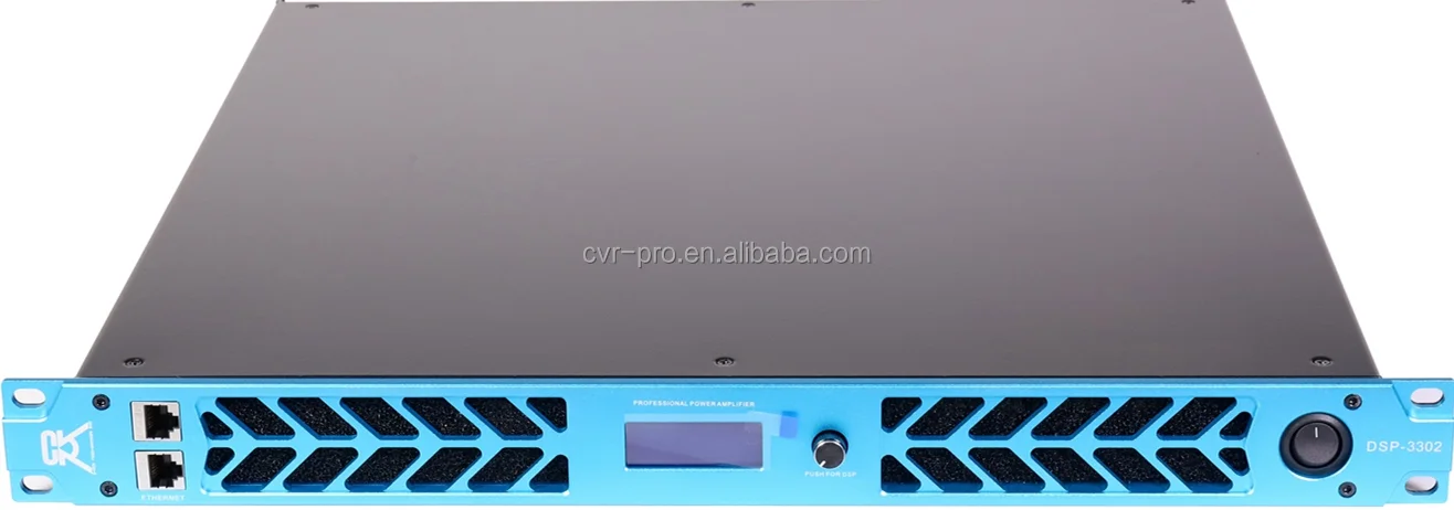 CVR Amplifier DSP-3302 - 3300W Power Amplifier for Pro Audio