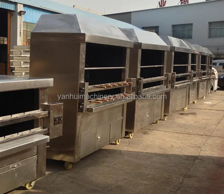 Stainless Steel Electrical Automatic Motor Rotisserie Roast Lamb ...