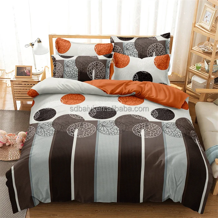 Trois Places Drap De Lit Drap House Bedding Set Cotton Duvet Cover Bed ...