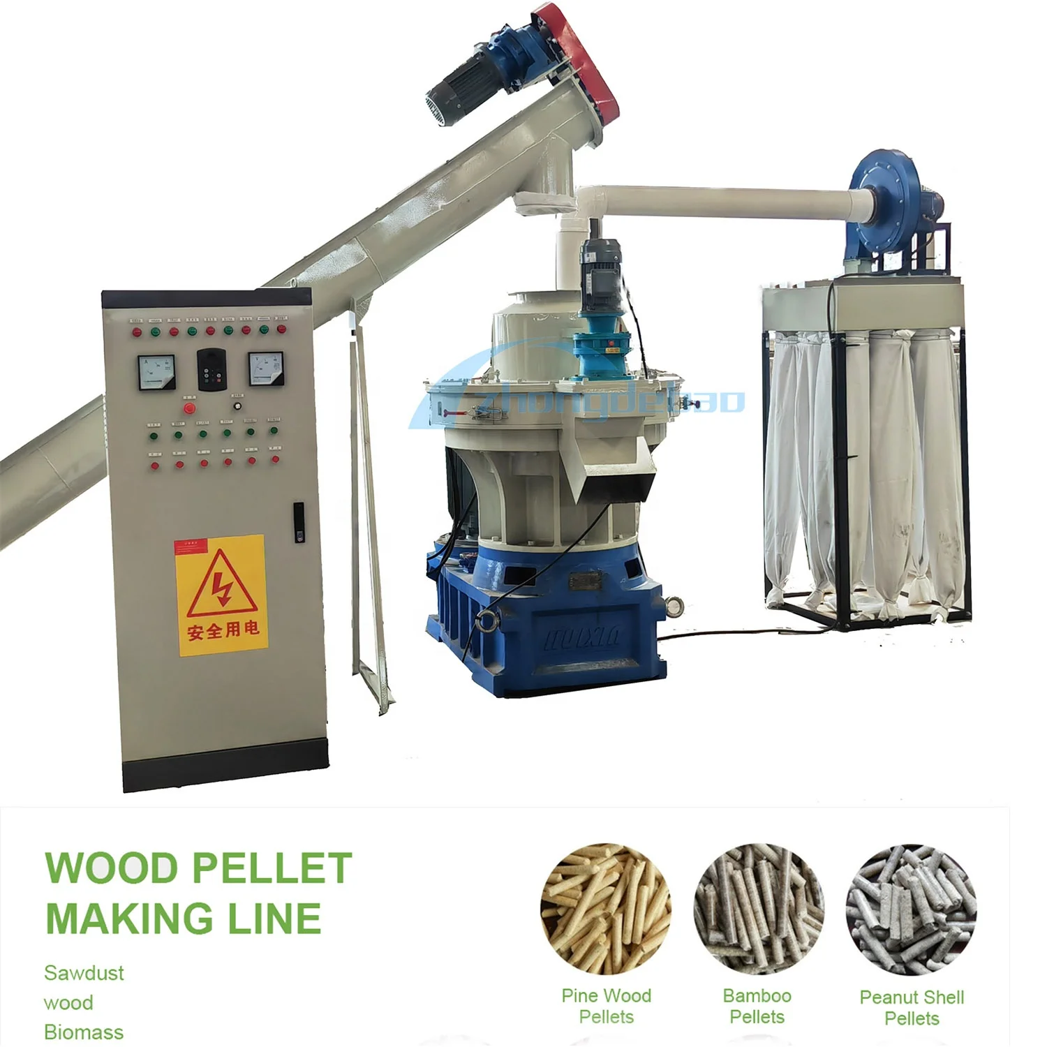 Eternalwin Ring Die Torrefaction Wood Pellet Machinery
