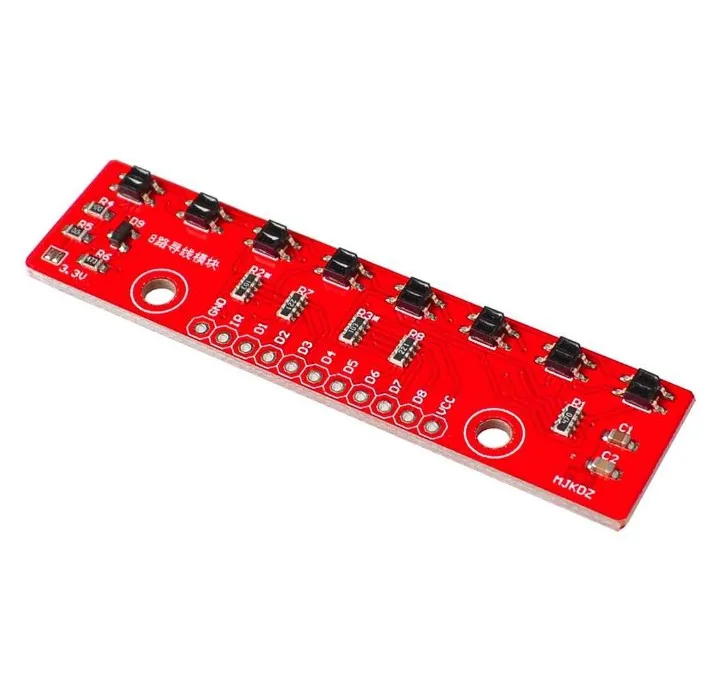 8 Channel IR Tracking Sensor Module 8 CH Infrared Line Track DIY ...
