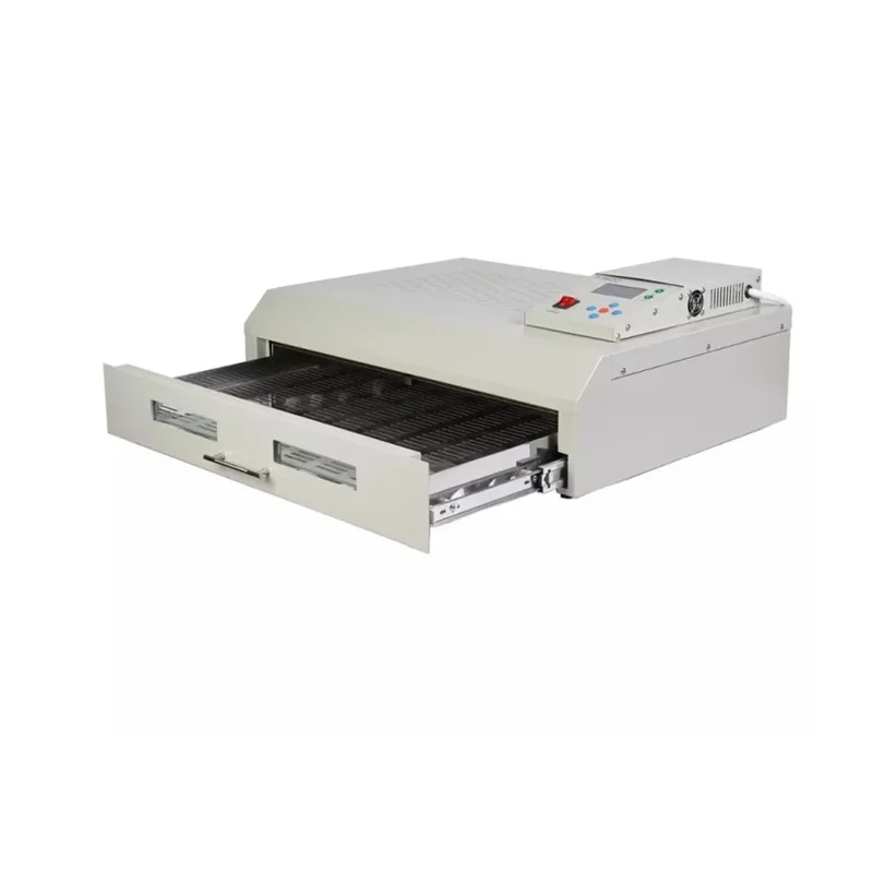Reflow Oven Qr962c Automatic Smt Soldering Machine Lead-free Desktop ...