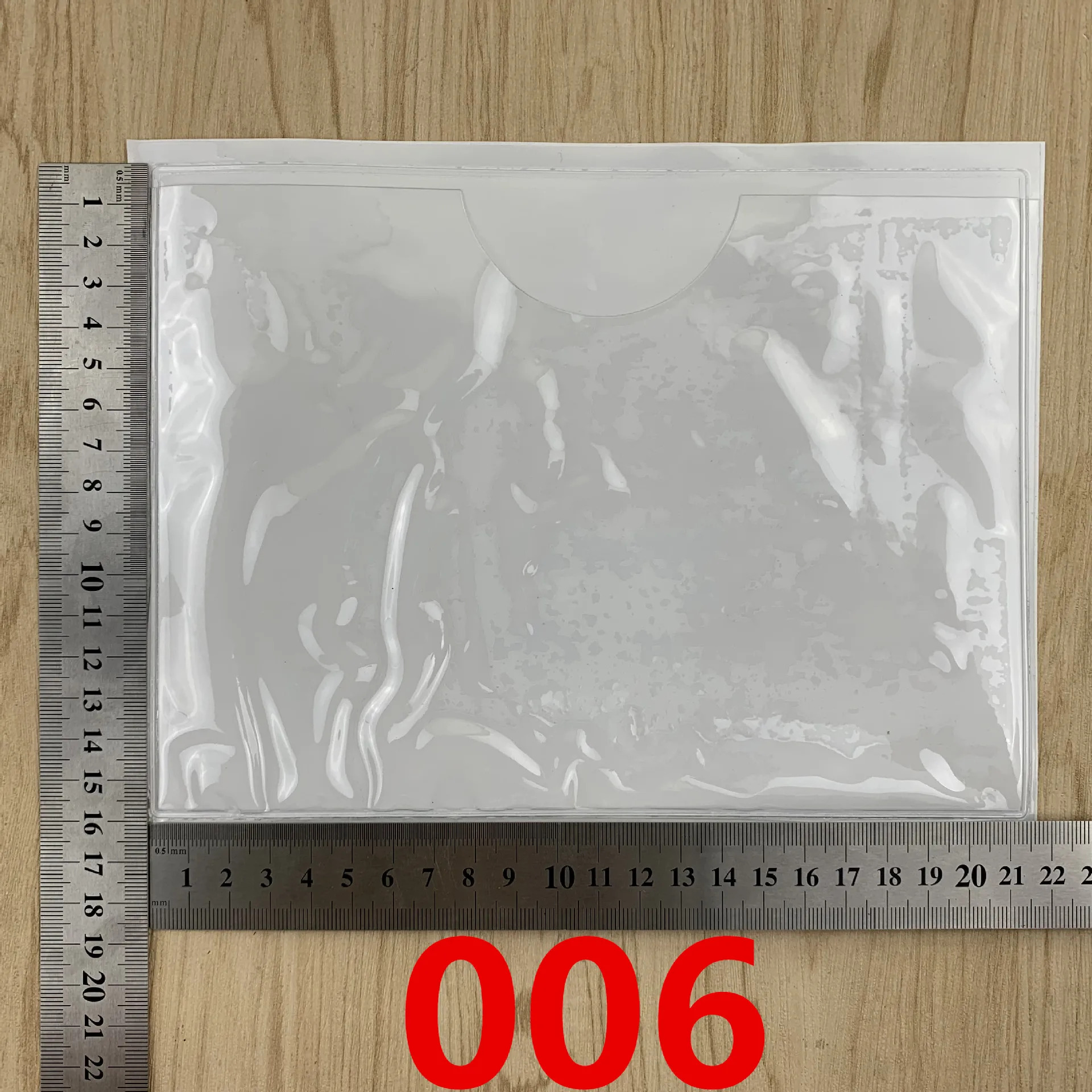 3*4 Carton Box Tag Label Pouch Vinyl Plastic Document Protector