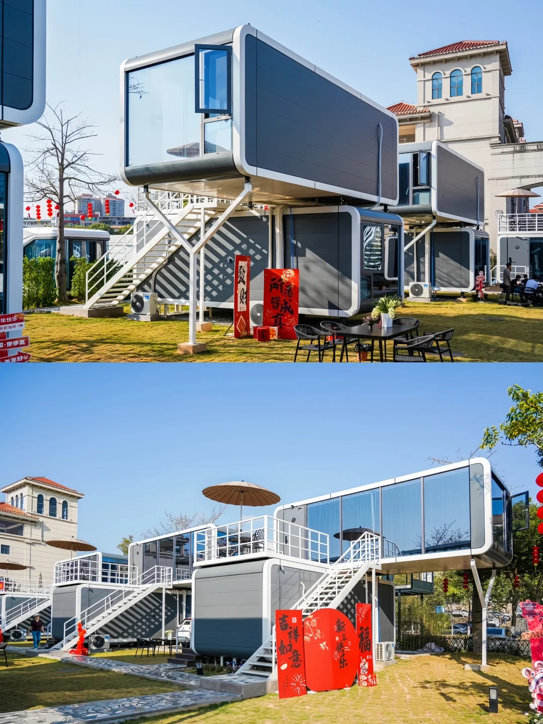 Modern Casa Prefabricada Working House Outdoor Office Camping Capsule ...