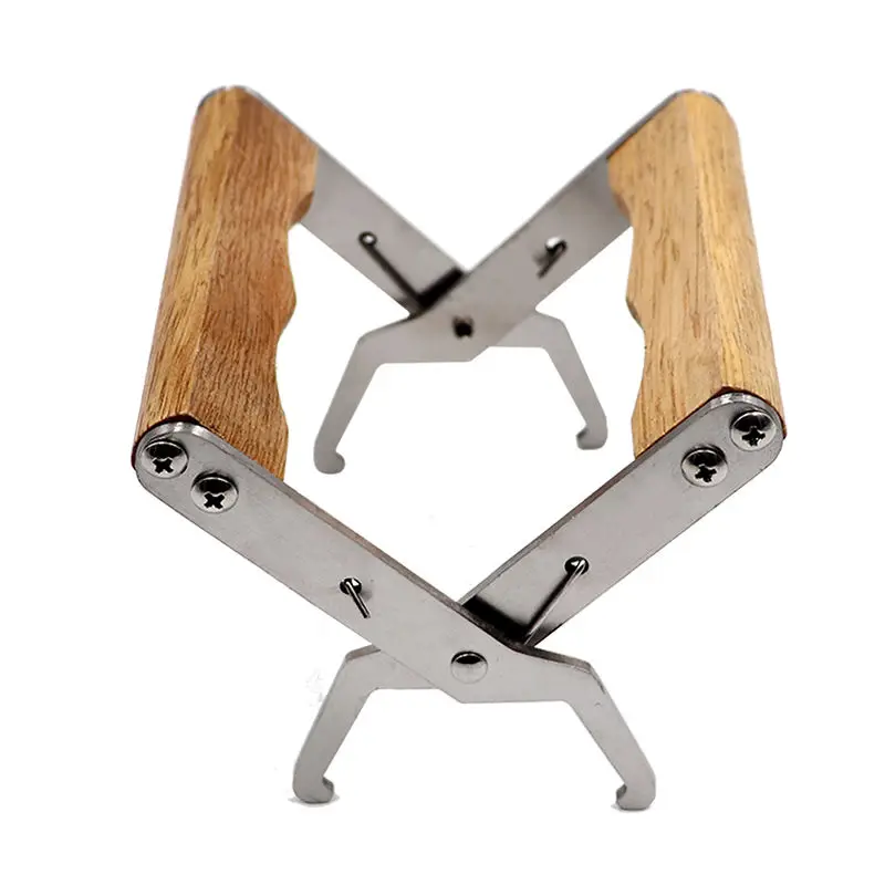 Stainless Steel Bee Hive Frame Puller With Wood Handle,Beekeeper Frame ...