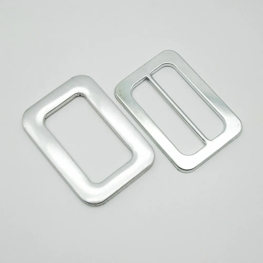 50mm Inner Big Square Fabric Covered Buckle,Self Cover Metal Buckle ...