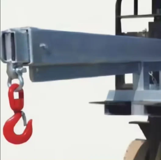 Long Forklift Jib Crane 2.5ton 5ton 7.5ton 10ton Extendable Forklift ...