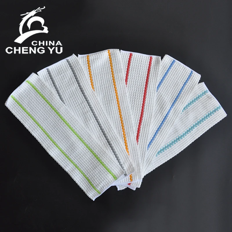 Premium 40x40cm White Cleaning Wiping Cloth Floor Rags Water-absorbent ...