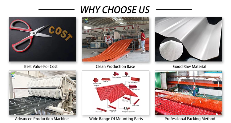 Eyeshine Asa Pvc Plastic Roof Tile Chinese Economic Plastic Under Roof ...