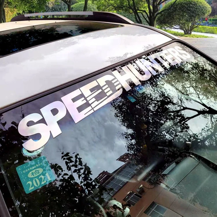 5 Years Universal Auto Car Front Glass Window Sunshade Race Sport Custom Car Front Windscreen Windshield Banner Decals Stickers Alibaba
