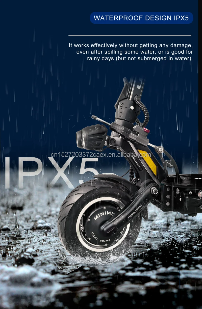 Dualtron Thunder 3 72V 40AH Electric Scooter - 2500W Dual Motor, Max ...