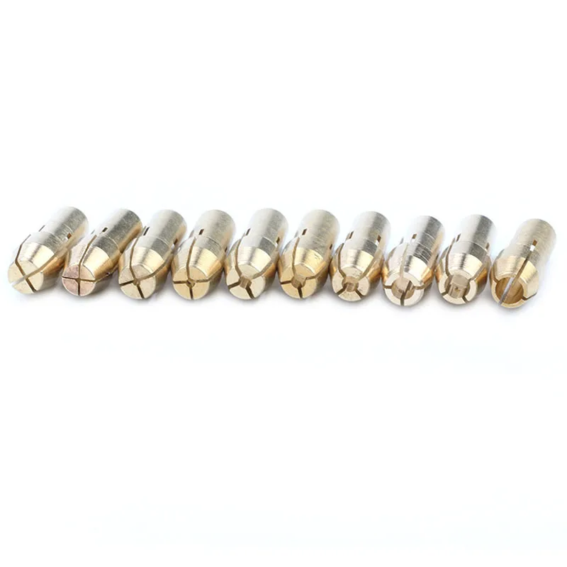 Electric Grinding Accessories Mini Drill Brass Collet Chuck For Dremel ...