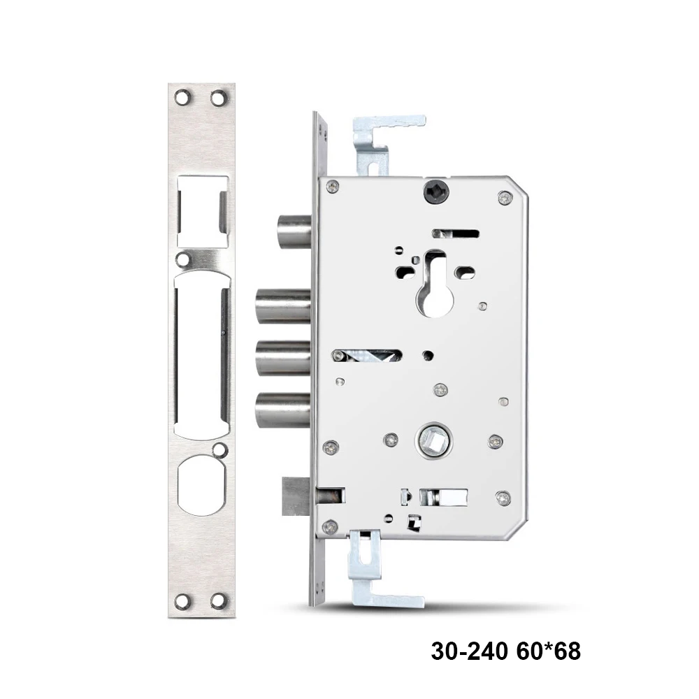 Mortise Smart Lock 6068 - Stainless Steel Security Entrance Lock for ...