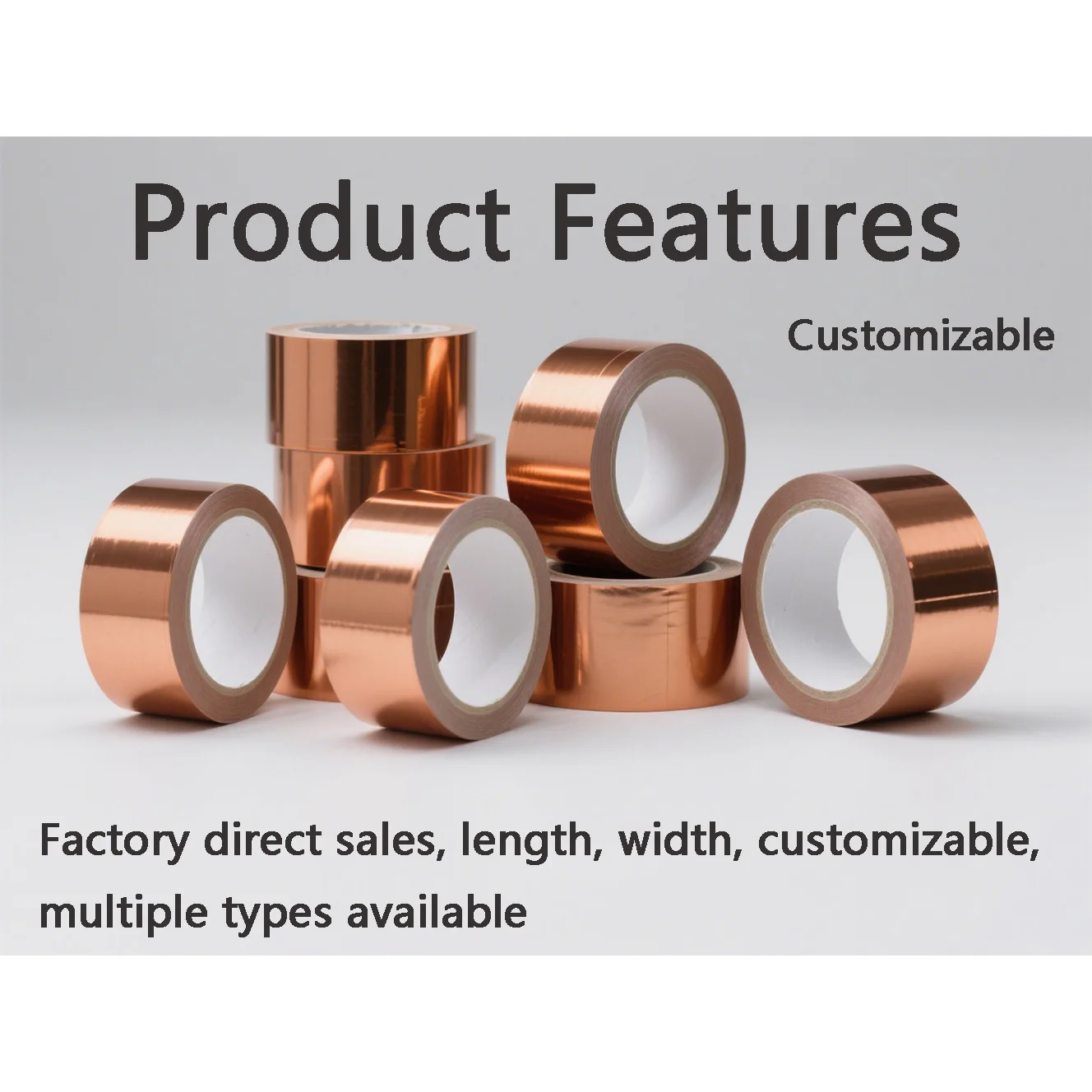 Self-Adhesive Copper Foil Electrical Tape Electromagnetic Shielding ...