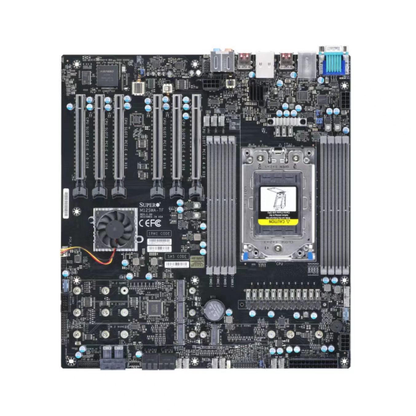 Supermicro Motherboard Mbd-m12swa-tf Amd Wrx80 Sp3 Amd R Yzen ...