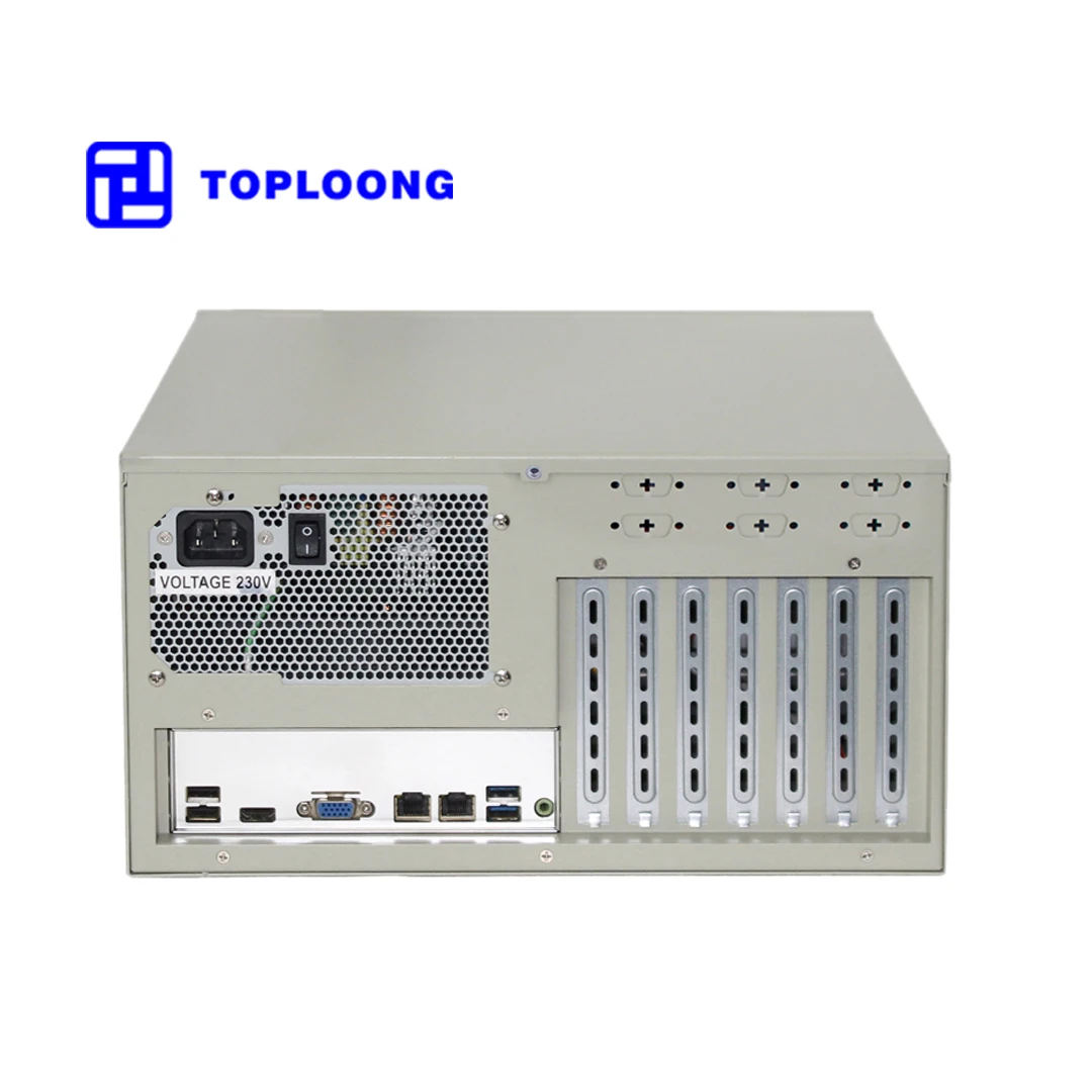 Shoe Box Style ATX Pc Case Industrial Server Case Chassis Wall Mounted ...