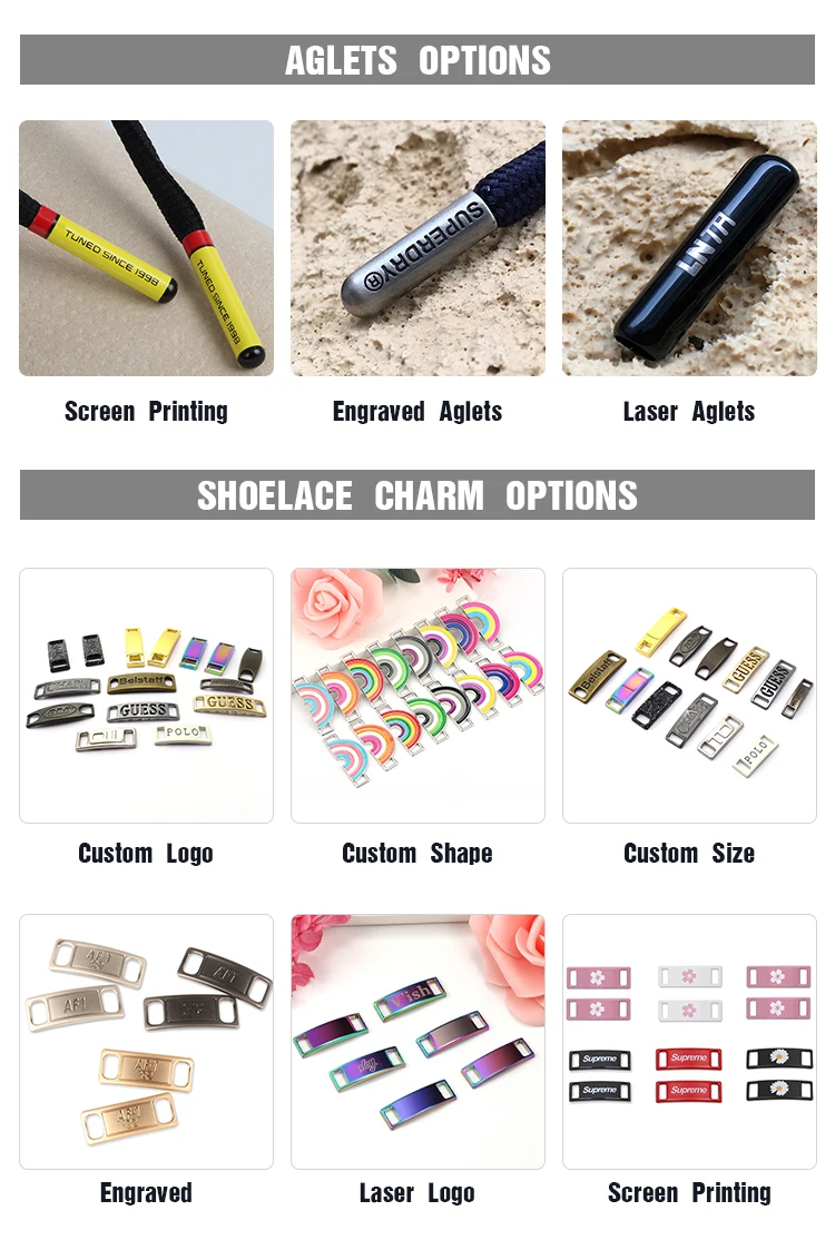 Custom Metal Aglet Engraved Aglet With Shoe Lace For Sales - Buy Aglet ...