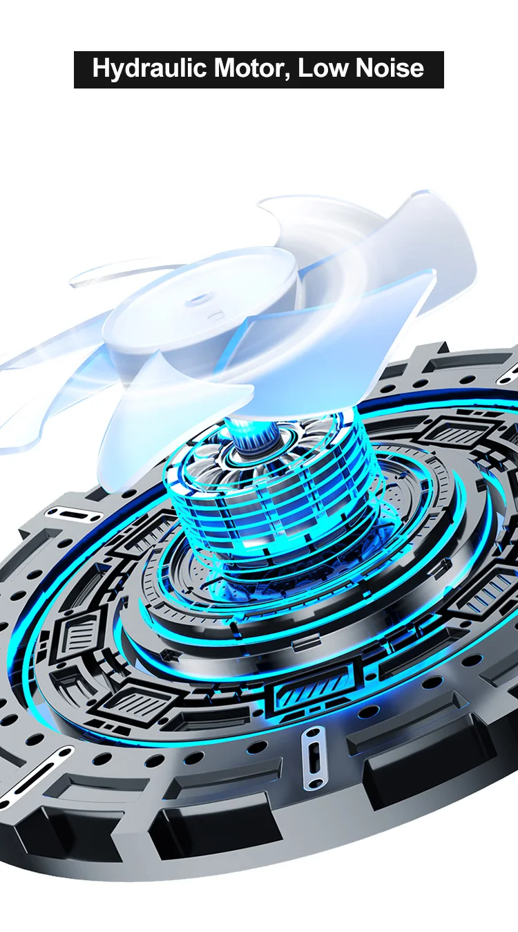 For Steam Deck Fan / Asus Rog Ally Semiconductor Cooler With 7-blade ...