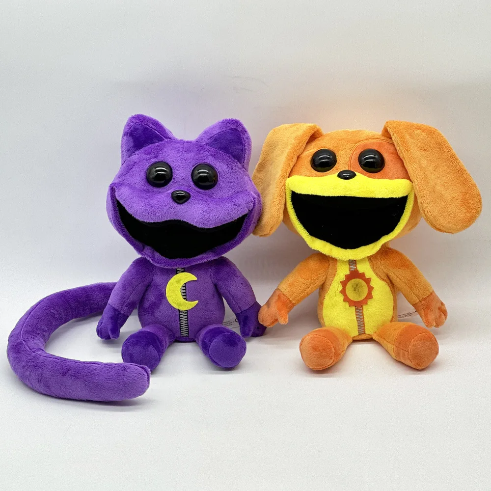 Hot Smiling Critters Purple Cat Figures Rabbit Pluses Hopscotch Catnap ...