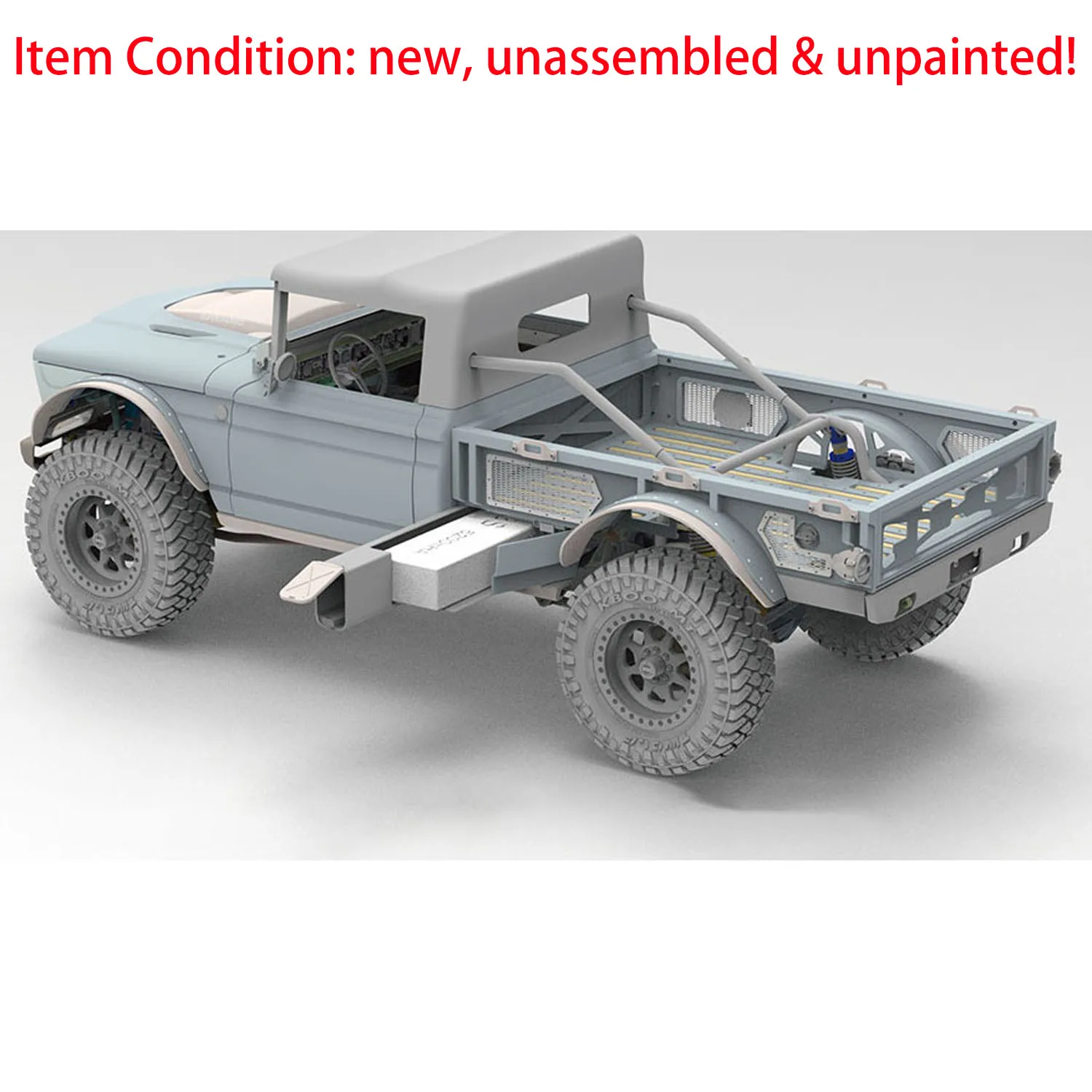 4x4 Twolf 1/8 Rc Vehicles M715 4wd Remote Control Crawler Car Model ...