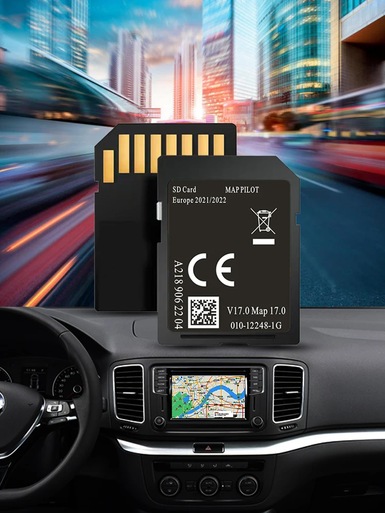 32gb Gps Map Cards Europa Card Pilot Carte Sd Change Cid Machine For ...
