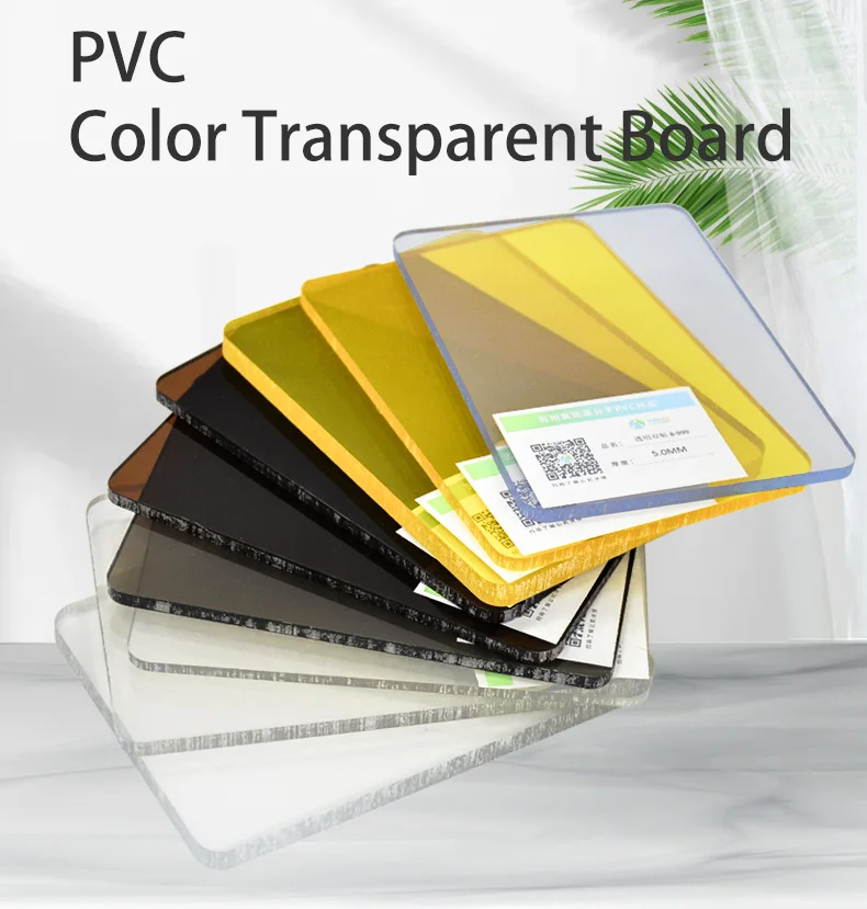 Production Of Industrial Grade 5mm Transparent Pvc Board For Equipment ...