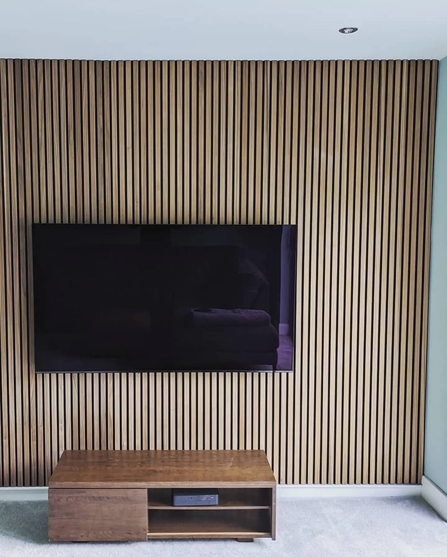 Akupanel Diffusion Wood Slat Ceiling Sound Proof Wall Wooden Veneer ...