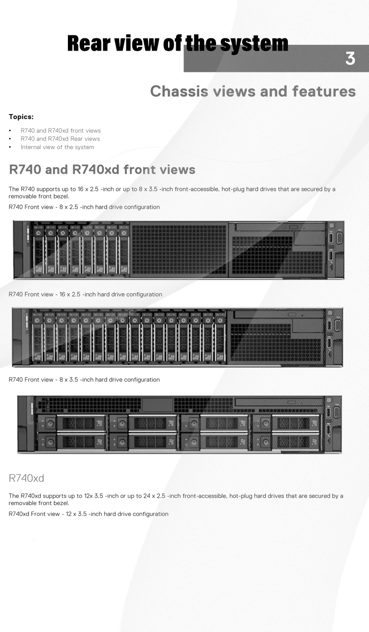 DELL Poweredge R740 - High Performance Rack Server
