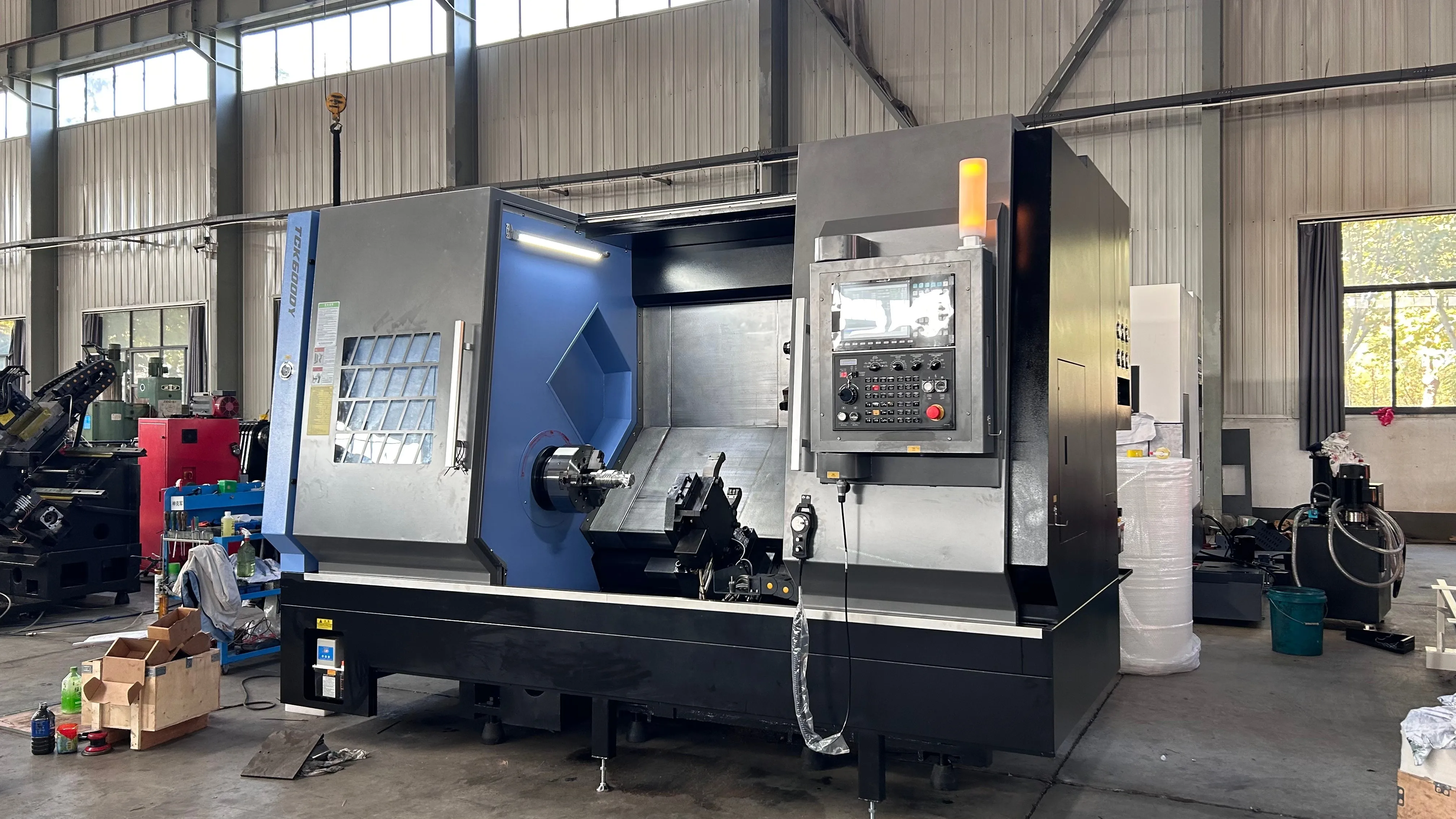 Chinese Factories Supplier Cnc Turning Machine Inclined Bed Big Heavy ...
